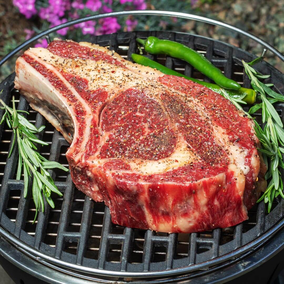 Hand Cut Black Angus Cowboy-Cut Ribeye – Six Brothers Beef Company